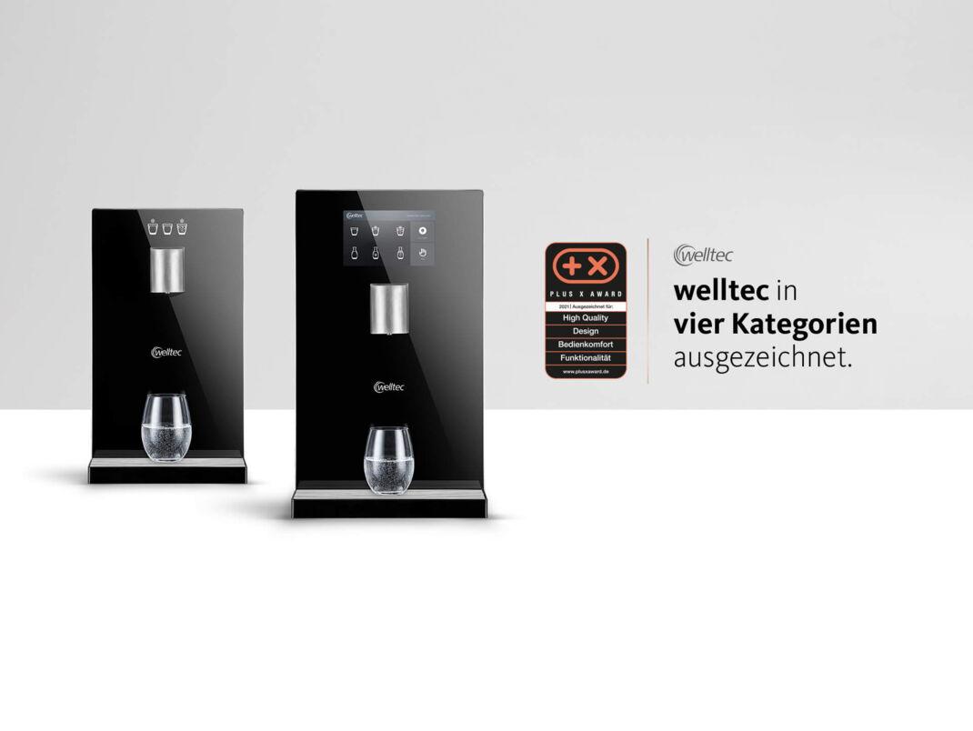 Wasserspender für Unternehmen mieten, leasen, kaufen | Welltec